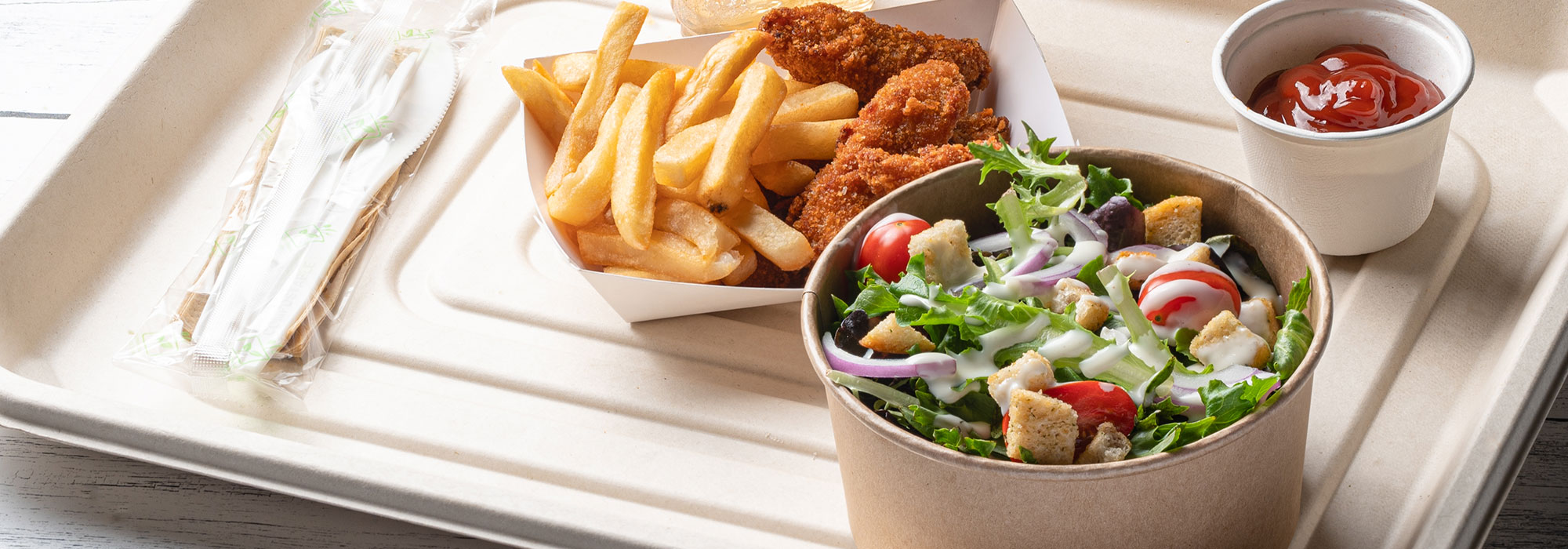 Premium Plastic Tableware for catering and food service industries